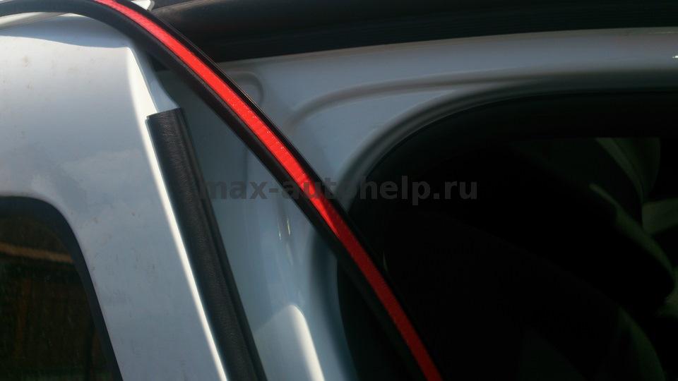 Уплотнитель средней стойки вертикальный РКИ-19 Шевроле Нива, Лада ...